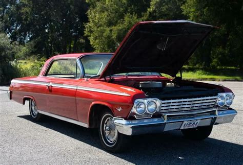 1962 Chevrolet Impala Roman Red For Sale