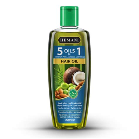 Hemani Hair Oil 5 In 1 Coconut 200ml Darazpk