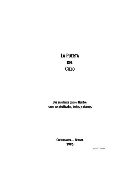 La Puerta Del Cielo Catalina Rivas Pdf