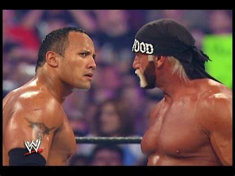 The Rock Vs Hulk Hogan Wrestlemania