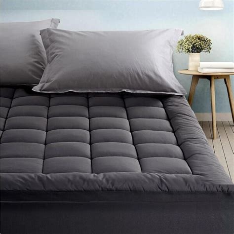 5cm Giselle Mattress Topper Pillowtop Bamboo Charcoal King Woolworths