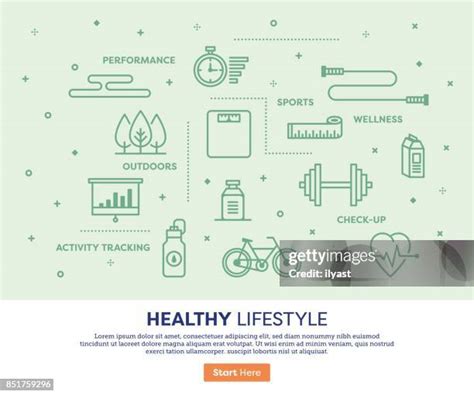 4145 Healthy Lifestyle Infographic High Res Illustrations Getty Images
