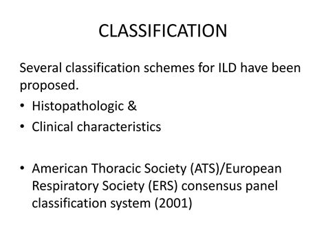 Interstitial Lung Disease Pptx