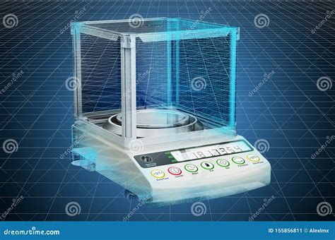 Lab Analytical Scale Vector Illustration 68854788