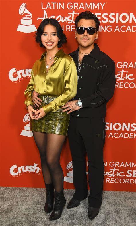 Ángela Aguilar Y Christian Nodal Posan En Su Primera Alfombra Roja Como