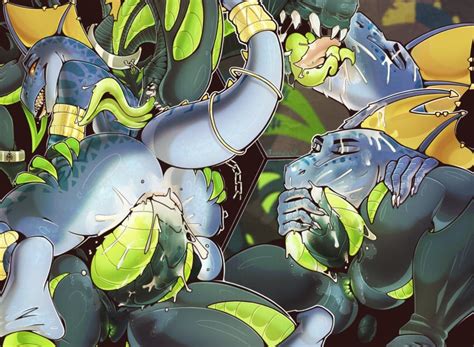 Rule 34 Alien Alien Franchise Anal Anal Sex Anthro Anus Big Penis Bodily Fluids Claws Cum