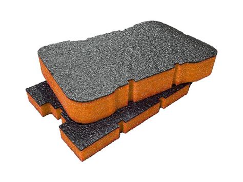 Toughbuilt Stacktech Compact Tool Box Foam Inserts Orange 50mm Shadow Foam En 2024 Caja