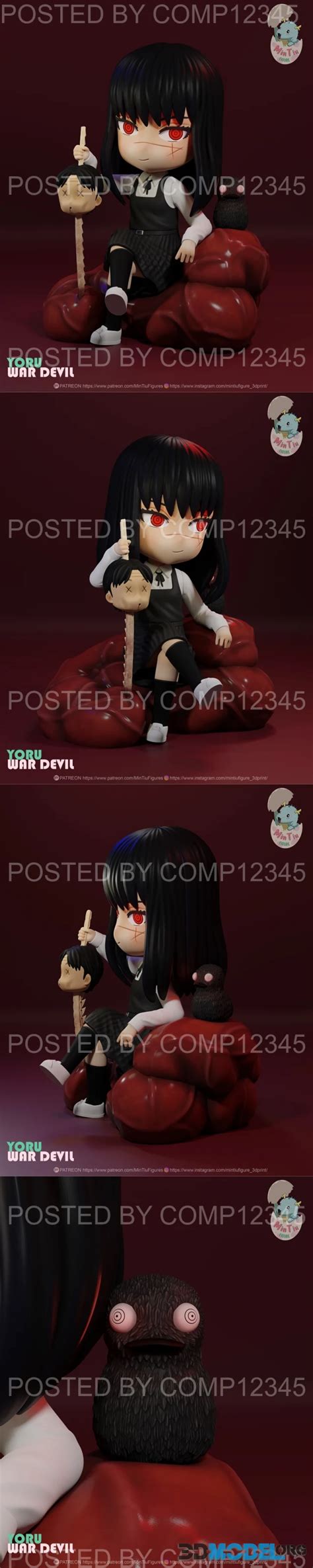 3d Model Yoru Printable