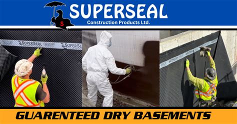 Superseal Dimpled Membrane Foundation Waterproofing And Drainage Prote