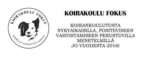 Koirakoulu Fokus