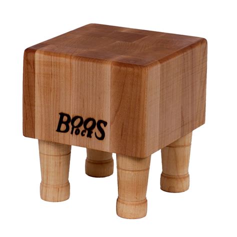 John Boos Boosblock 4 Thick Butcher Block Cutting Board With Legs
