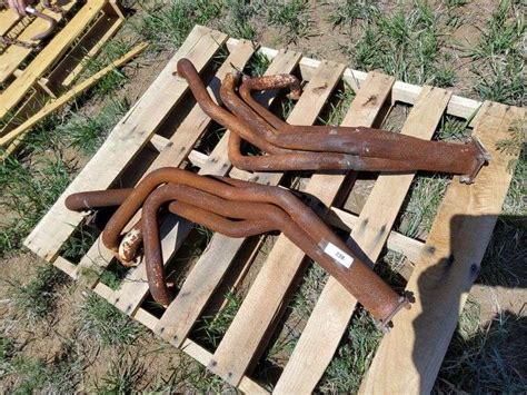 V8 Headers To Fit 1955 57 Chevy Jandj Auctioneers Llc
