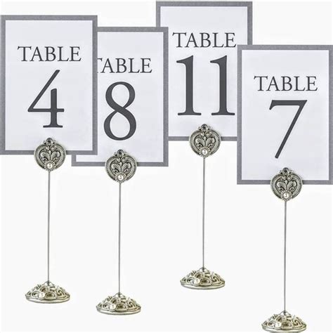 Table Markers Etsy