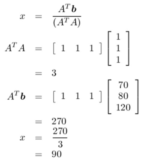 Introduction To Linear Algebra Projection And A Simple Kalman Filter