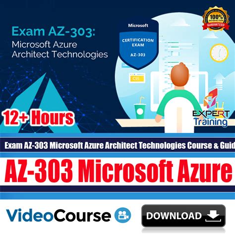 Exam Az 303 Microsoft Azure Architect Technologies Course And Guides