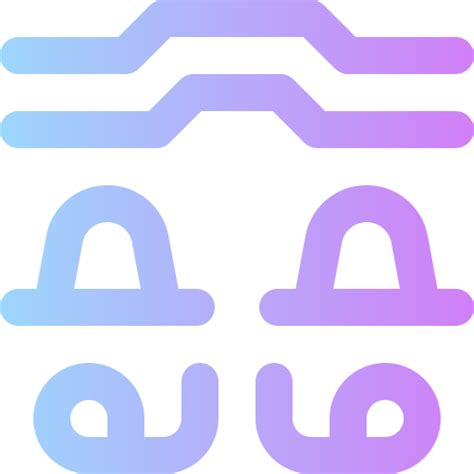 Knitting Super Basic Rounded Gradient Icon Knitting Super Basic Rounded Gradient Icon