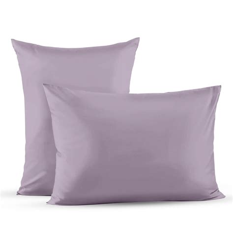 Superity Linen Pillow Cases Queen Size Envelope Enclosure 2 Pack