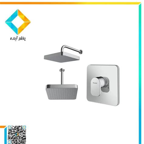قیمت و خرید ست شیرآلات حمام توکار شودر مدل تاین Abs تیپ 1 طوسی
