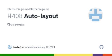 auto layout · issue 408 · blazor diagrams blazor diagrams · github