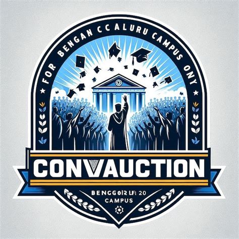 A Education Convocation Logo Design Premium Ai Generated Image