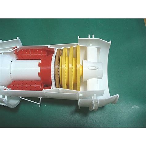 3d Printable Turbofan Engine Low Bypass Full Ducted 1960s By Motoo Kondo