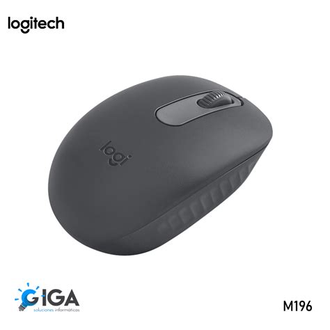 Mouse Logitech Bluetooth M196 Black Giga Soluciones Informáticas