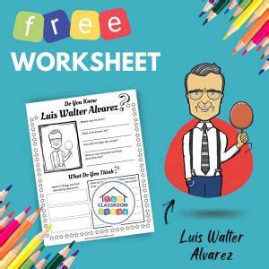Free Luis Walter Alvarez Worksheet Level Up Your Worksheets