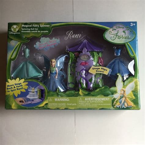 Disney Toys New Disney Fairies Magical Fairy Spinner Toy Rani