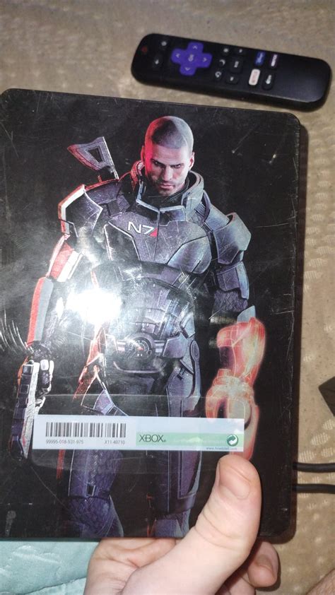 Xbox 360 Mass Effect 3 With The Certificate Of Authenticity Rxbox360