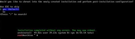 Install Arch Linux Using Archinstall Automated Script Tutorial
