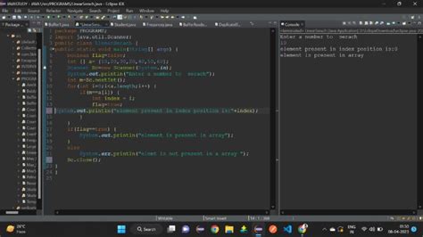 Junjuri Vishnu Vardhan On Linkedin Java Linearserach Programming
