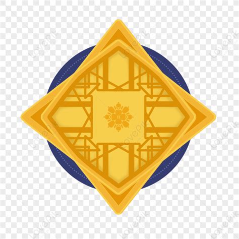 한국 일러스트 전통 테두리 무늬 스타일의 황금 기하 도형컬러 라인패턴 라인 Png 일러스트 무료 다운로드 Lovepik