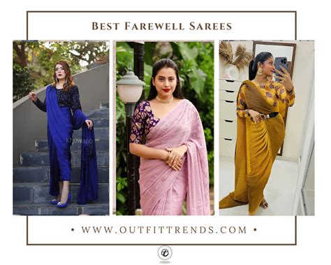 24 Best Farewell Saree Ideas And Styling Tips