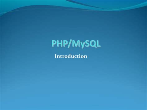 Php Ppt
