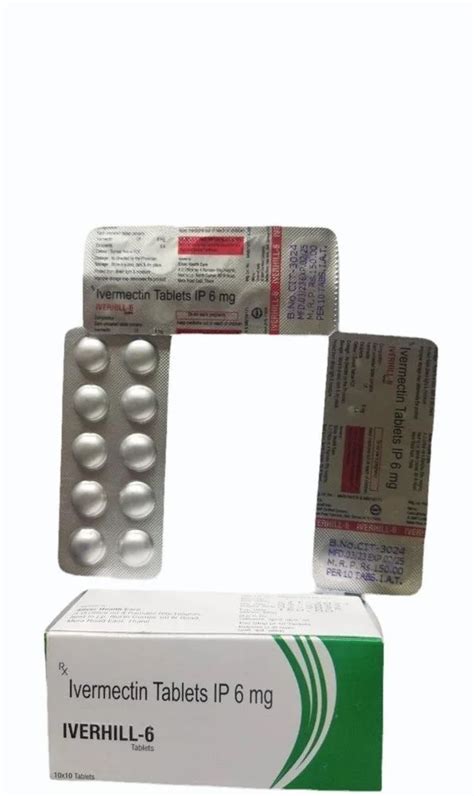 6mg Ivermectin Tablets At ₹ 4070stripe Ivermectin Tablets In Nagpur