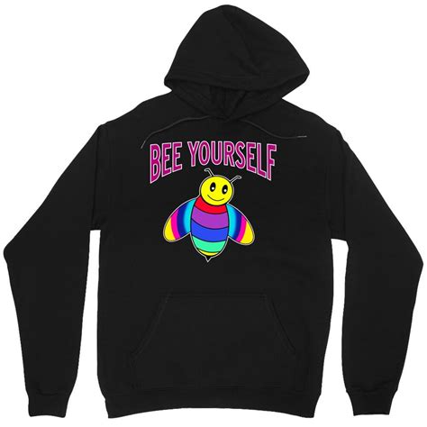 Bee Yourself Funny Graphic Inspirational Pun Humor Simple Minimalist