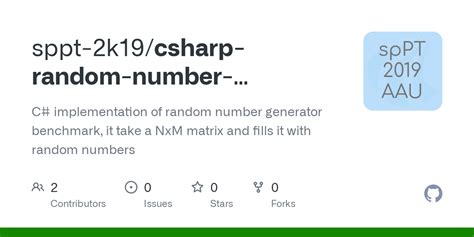 github sppt 2k19 csharp random number generator c implementation of