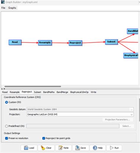 Reprojection Tool In Graph Builder Wont Stay On Utm Optical Toolbox