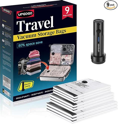 Top 10 Best Travel Vacuum Bags With Electric Pump Revealed Texas