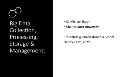 Pdf Big Data Collection Processing Storage And Management