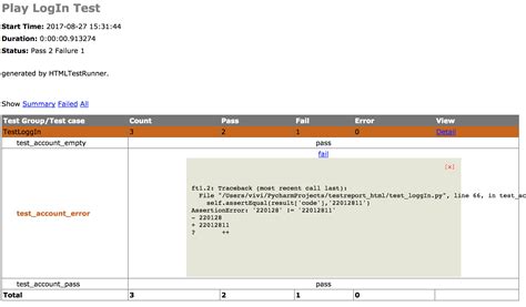 Python36的requests库andhtmltestrunner实现测试报告 Vivi~ 博客园