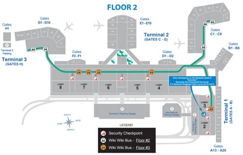 Daniel K Inouye International Airport Hnl Terminal Guide
