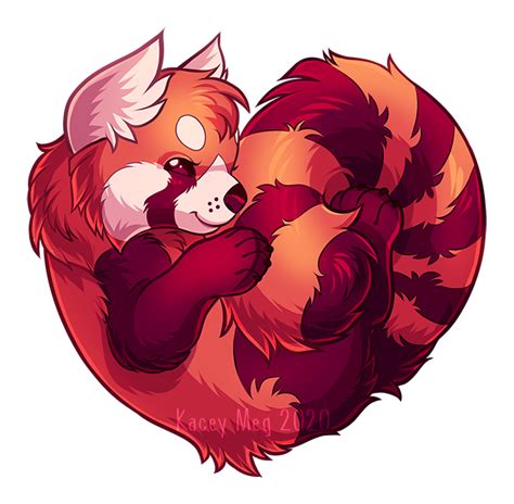 Red Pandas In Love
