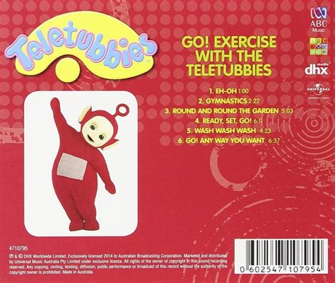 Teletubbies Go Exercise With The Teletubbies Cd Us Import £805