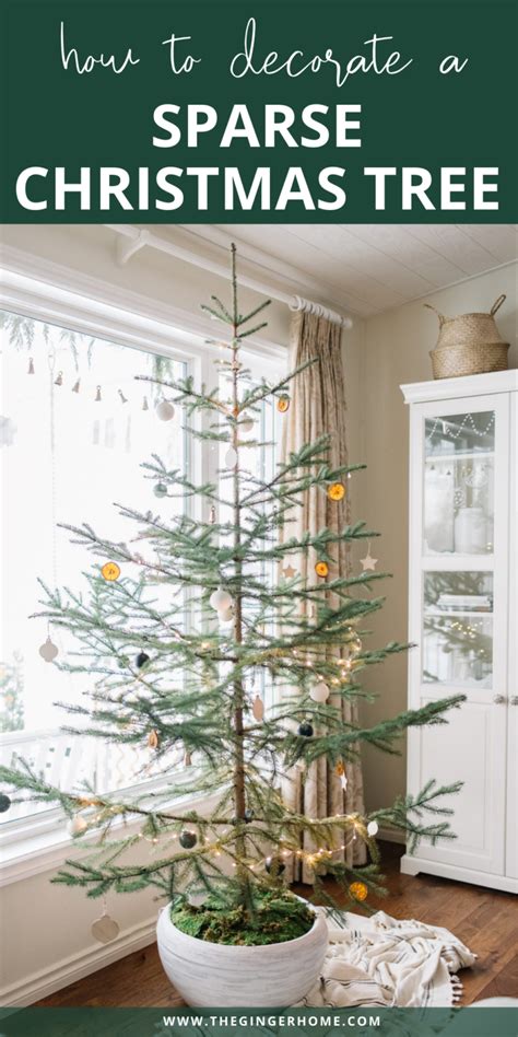 How To Decorate A Sparse Christmas Tree Artofit