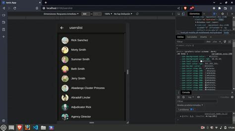 Lorena Pinkala On Linkedin Ionicframework Angular Rickandmortyapi
