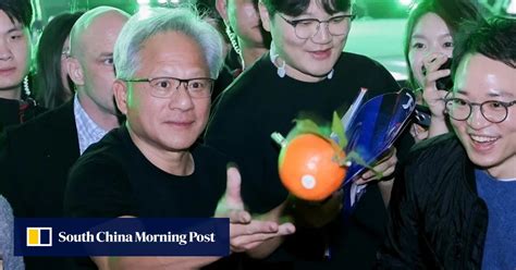 Jensen Huang Celebrates Lunar New Year With Nvidia Employees In