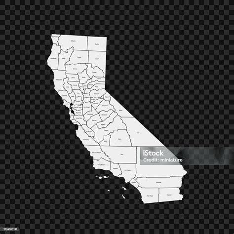 California Map Stock Illustration Download Image Now Abstract