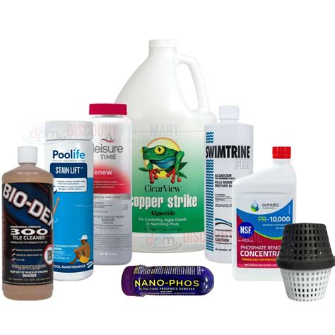 Phosphate Removers And Stain Treatments For Pools