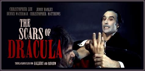 The Black Box Club The Scars Of Dracula Christopher Lee Jenny Hanley